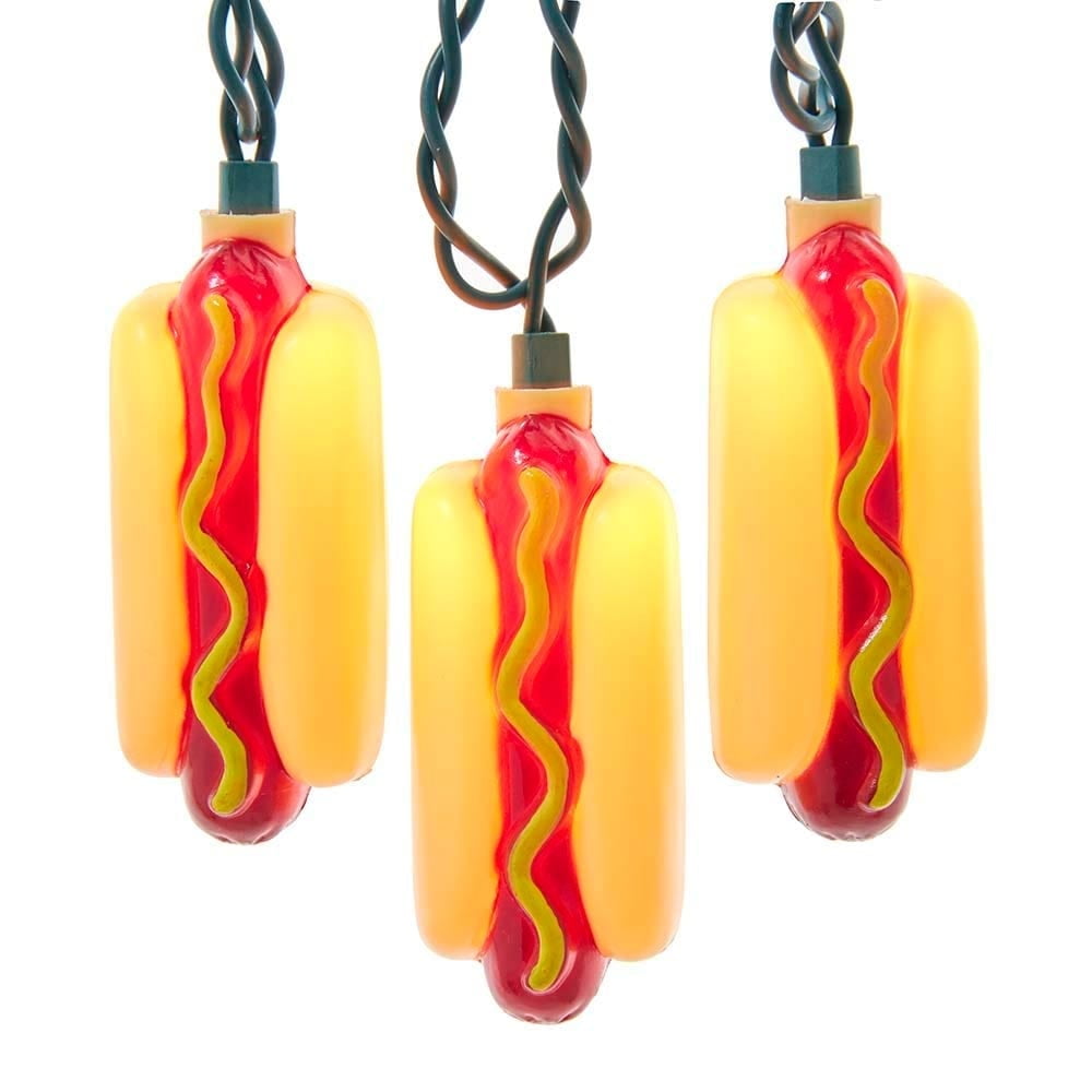 Bed Bath & Beyond Hot Dog Indoor/Outdoor 30 in Plug-in 10 LED Light ...