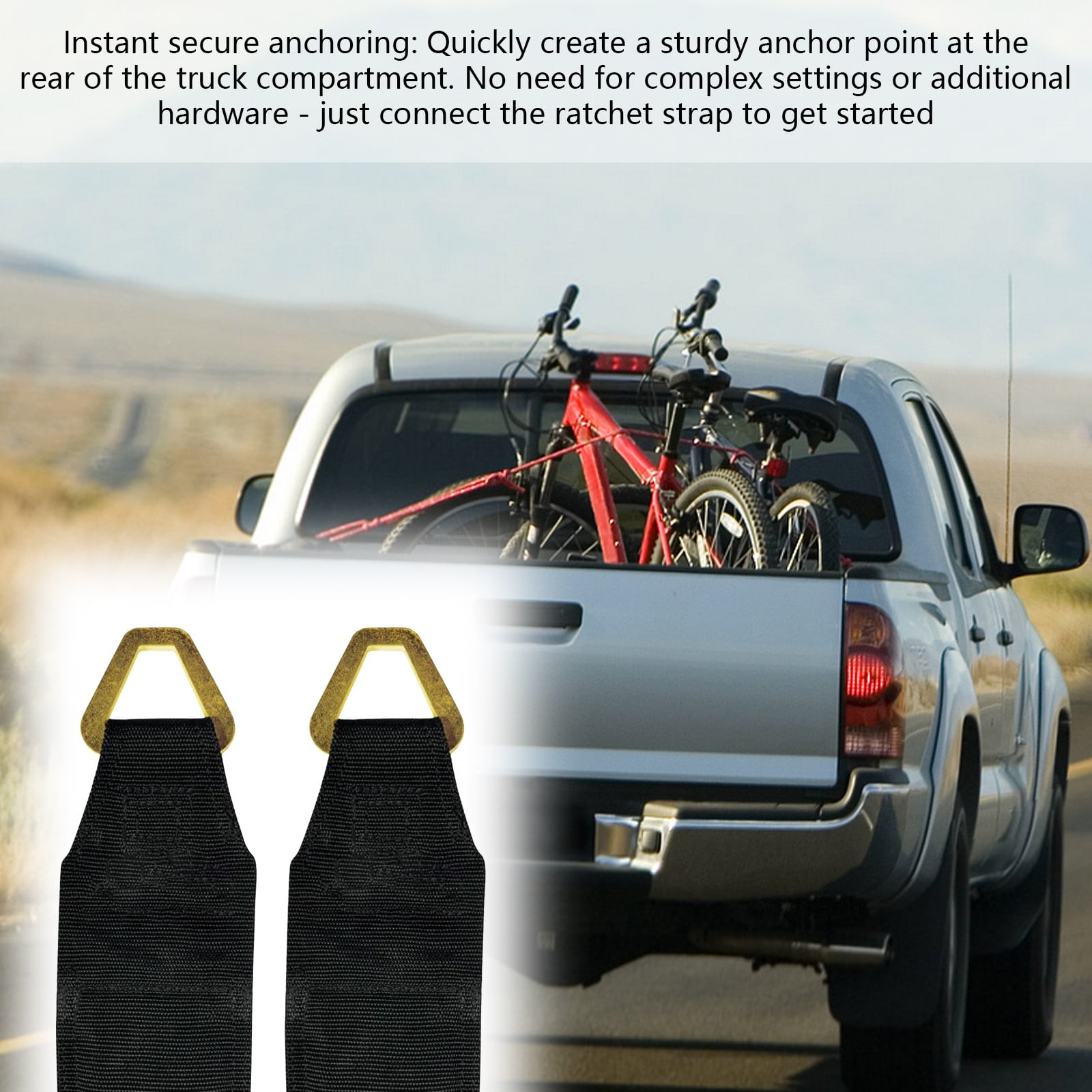 Bed Buddy Truck Tool 4pk– No Brainer, Secures Your Ratchet Straps, Tie ...