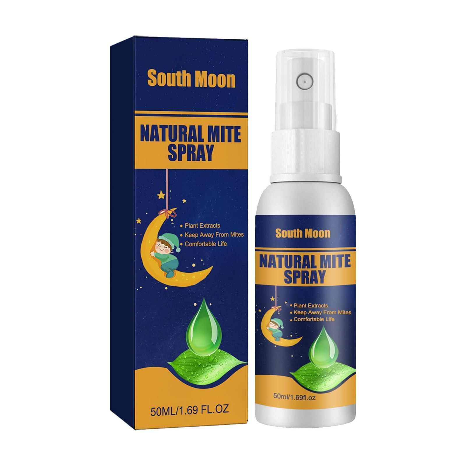 Bed Bug & Mite Killer Spray Gently Eliminate Dust Mites Human Safe ...