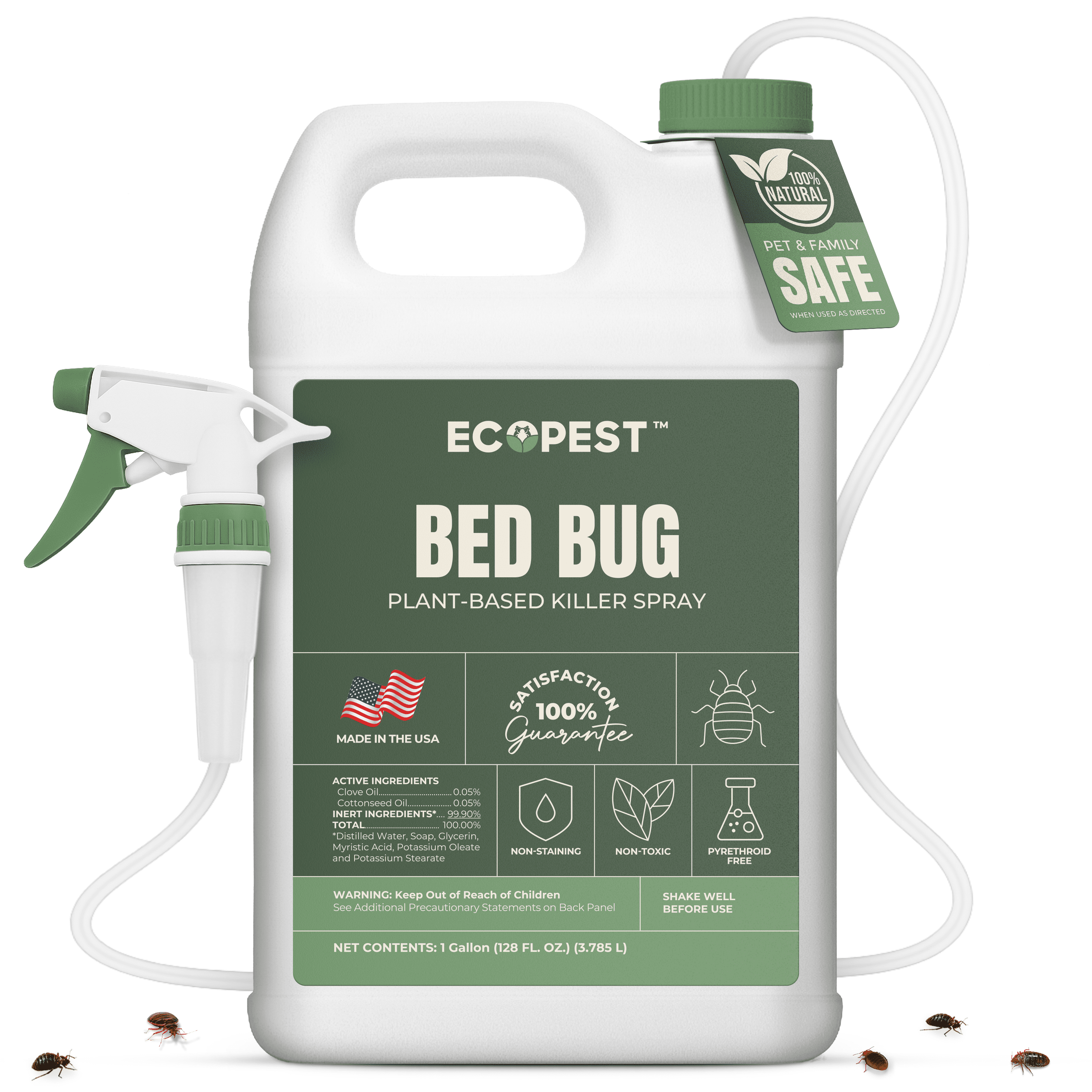 Bed Bug Spray – Natural, Plant-Based Killer for Carpet Beetles, Eggs ...