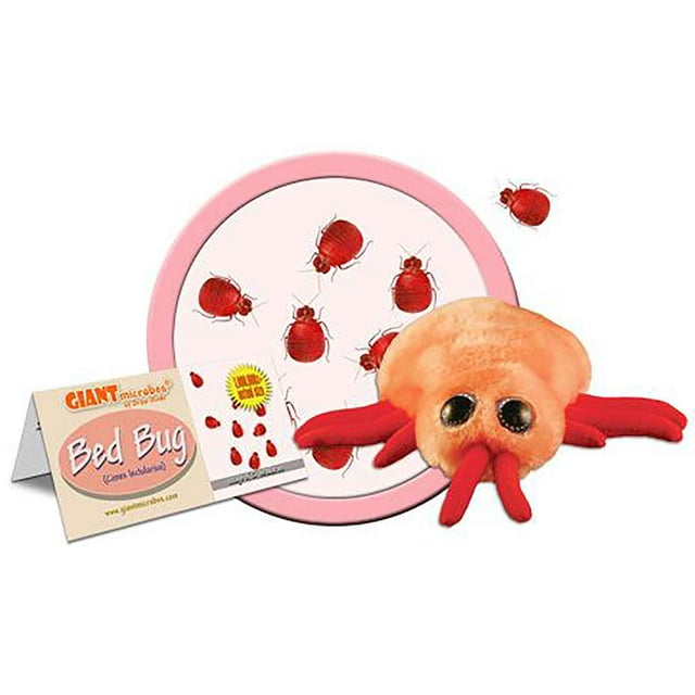 Giant Microbes Plush - Bed Bug (Cimex Lectularius) - Walmart.com