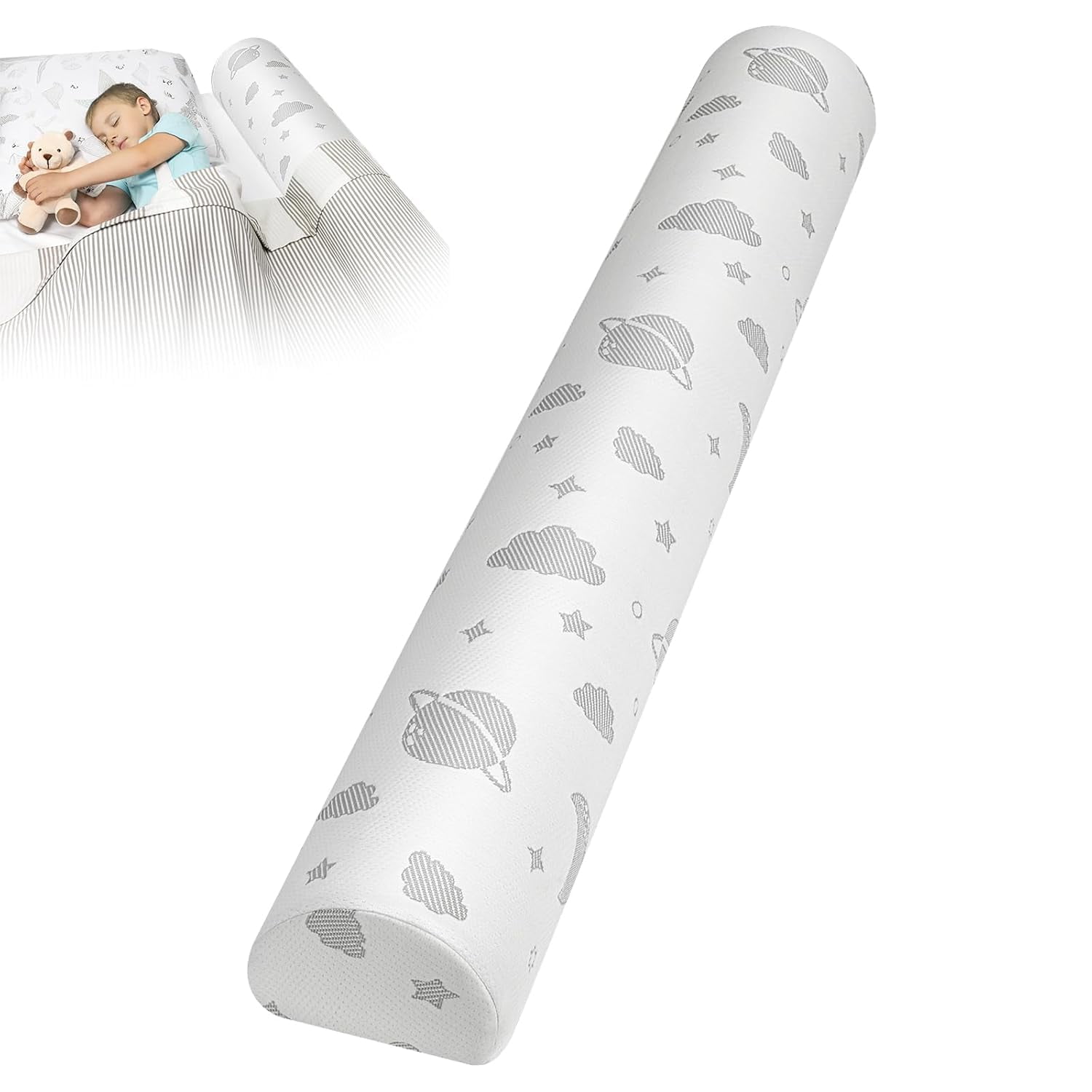 Bed Bumper , Bed Rail for Toddlers, Toddler Bed Rails, Foam Bed Rails ...
