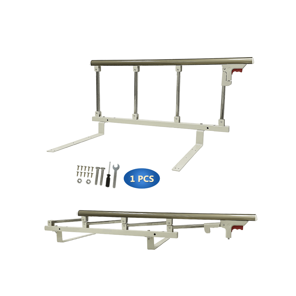 Bed Cane Rails for Elderly Adults Seniors Bed Side Assist Railing Guard ...