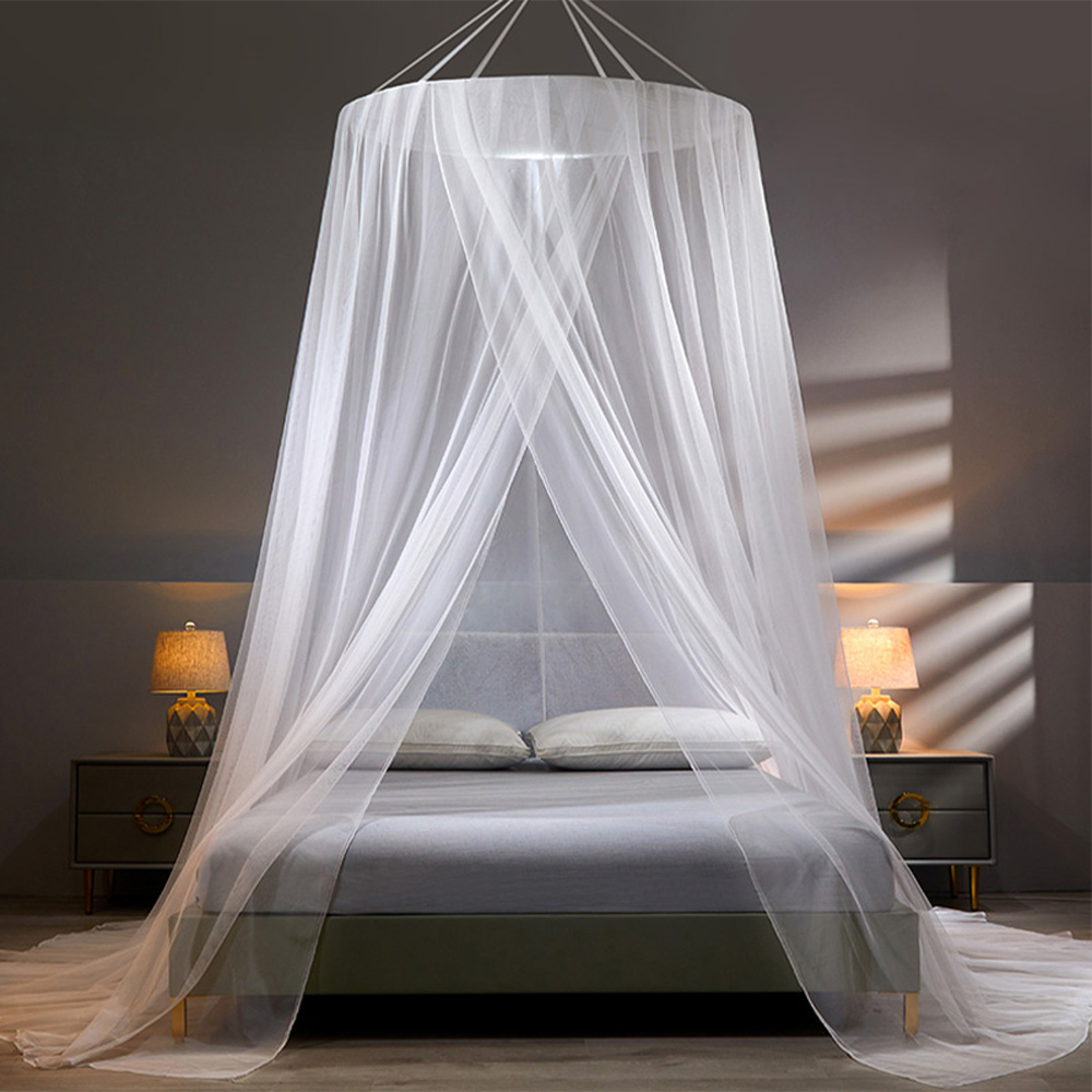 Bed Canopy on the Bed Mosquito Net Summer Camping Repellent Tent Insect ...