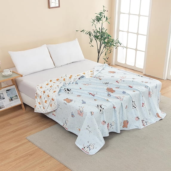 Bed Cover 60 * 80 Inches Throw Size, Resistant Reversible Couch Cover ...