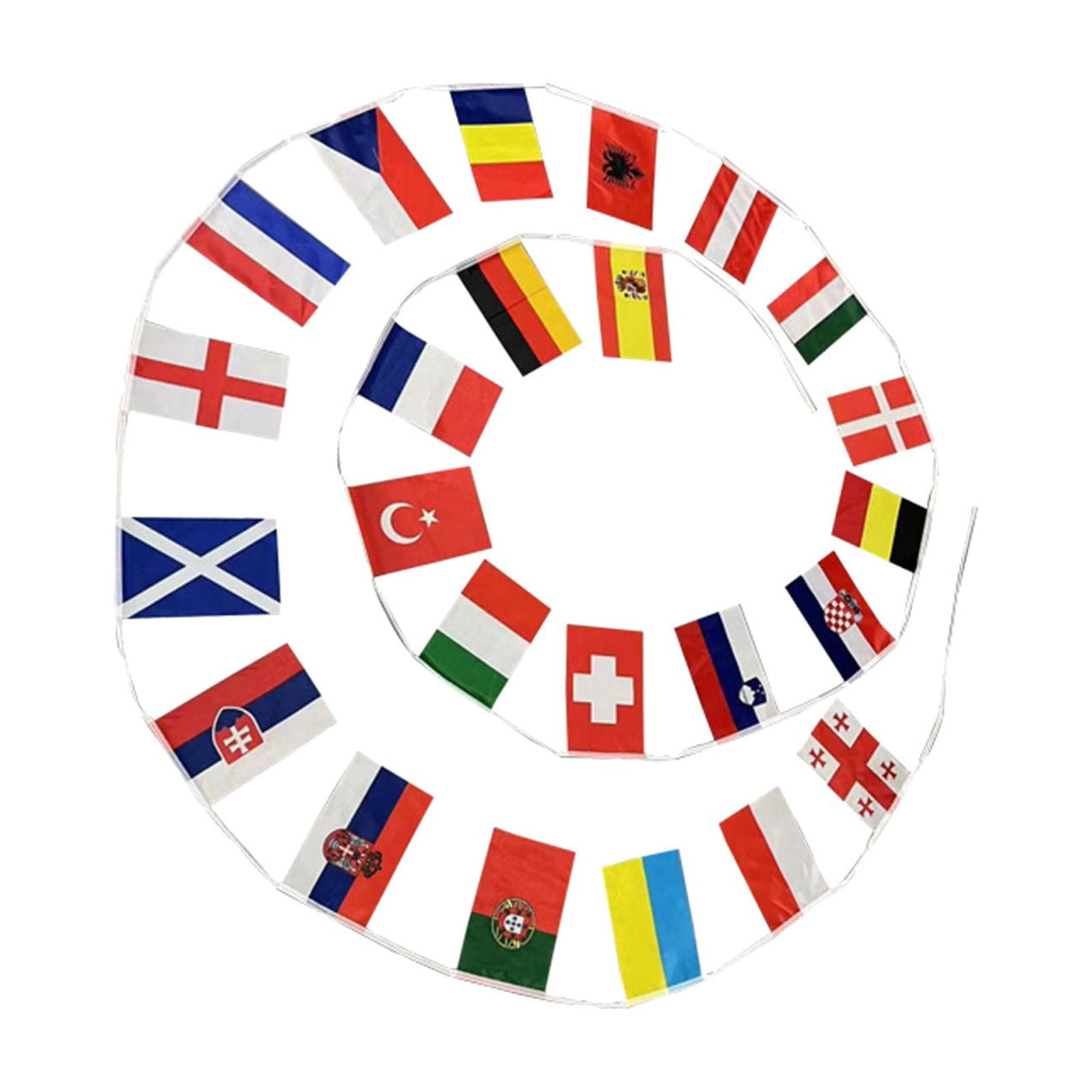 Bed Flag Pole 2024 European Football Championship Bunting Flags ...