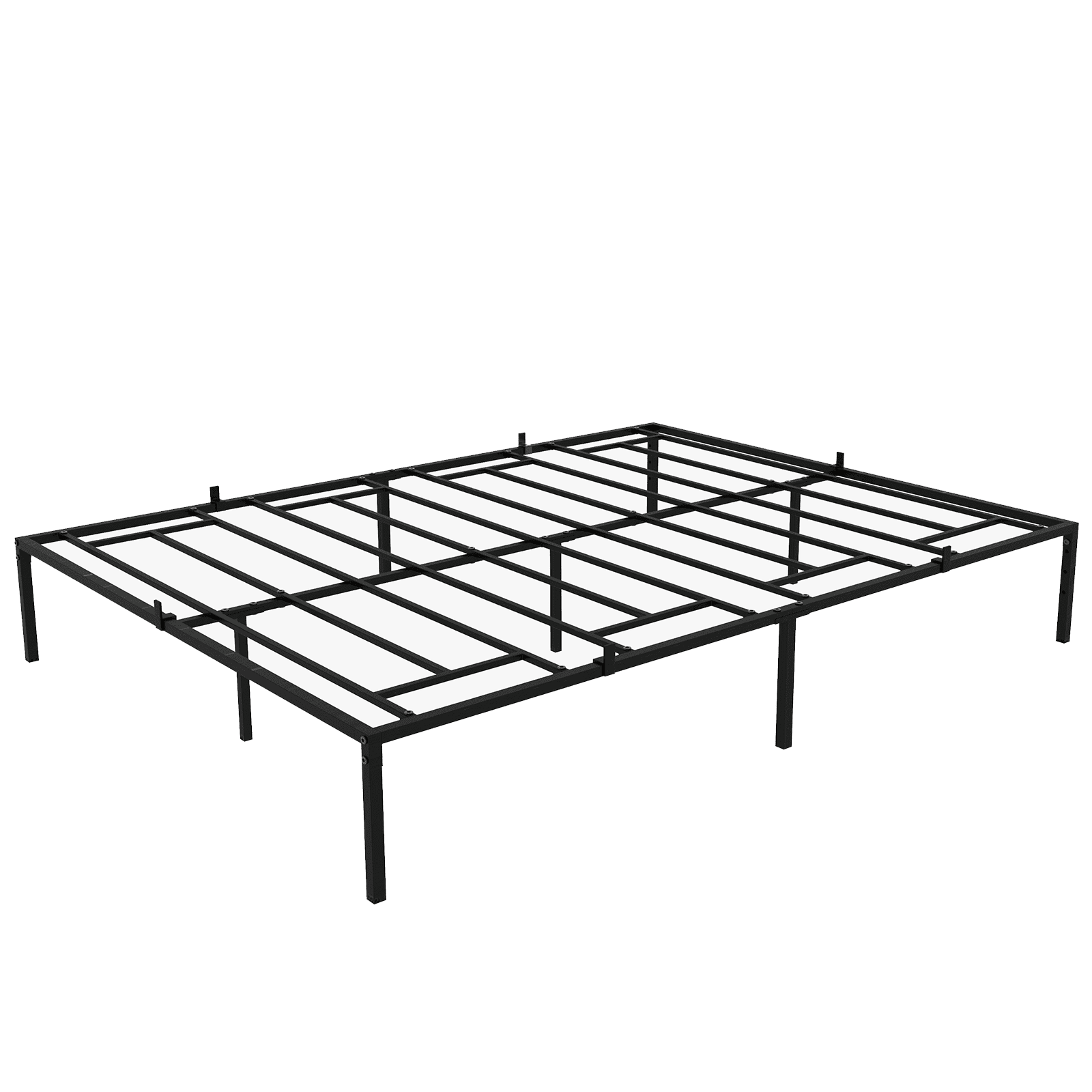 Bed Frame,14Inch Twin/Full/Queen/King Size Metal Bed Frames,Sturdy ...