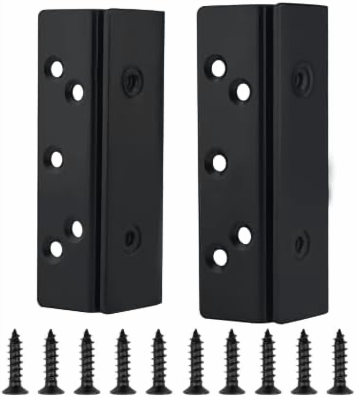 Bed Frame Bed Post Double Hook Slot Bracket, Bed Rail Hardware ...