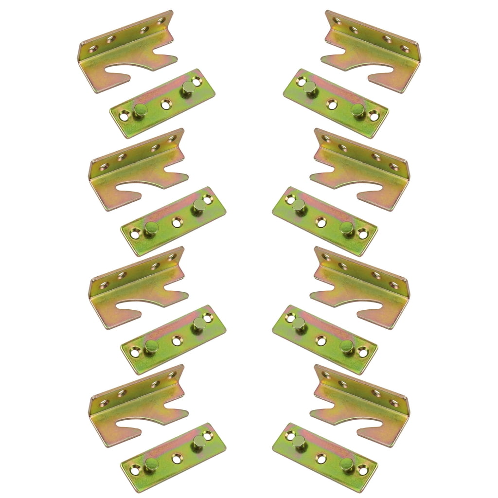 Bed Frame Board Clamps Hinges Easy Installation Bed Beam Stabilizers ...