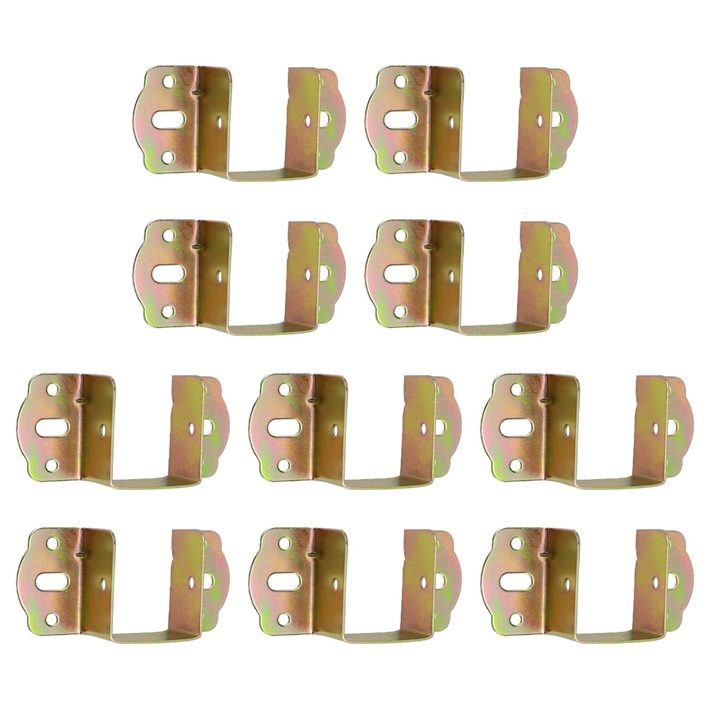 Bed Frame Board Clamps Hinges Easy Installation Bed Beam Stabilizers ...