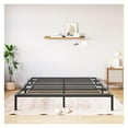 Bed Frame No Box Spring Needed, Sturdy Metal Platform Bed Frame, Basic ...