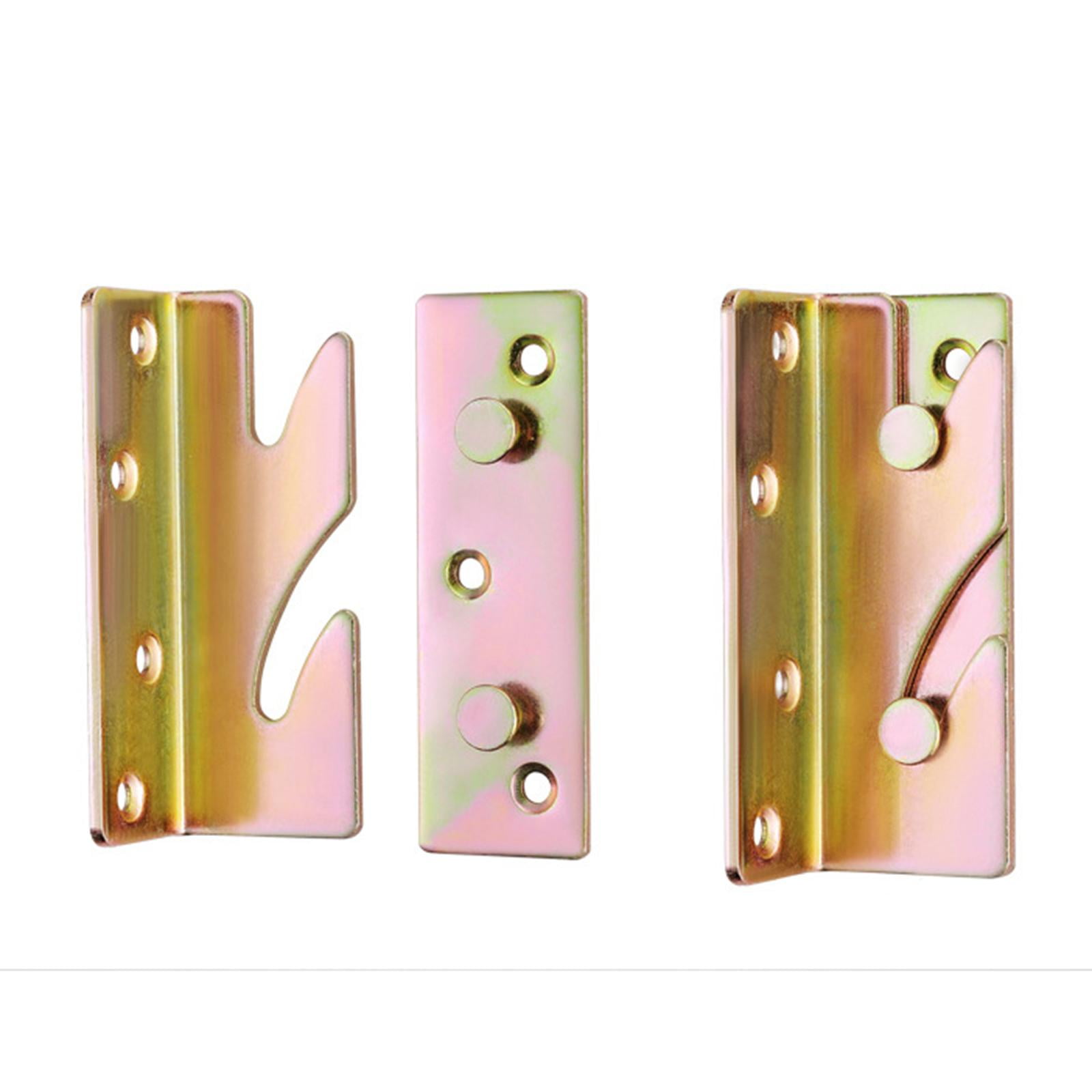 Bed Frame Hardware Connecting Fittings Wooden Bed Connectors Sturdy ...