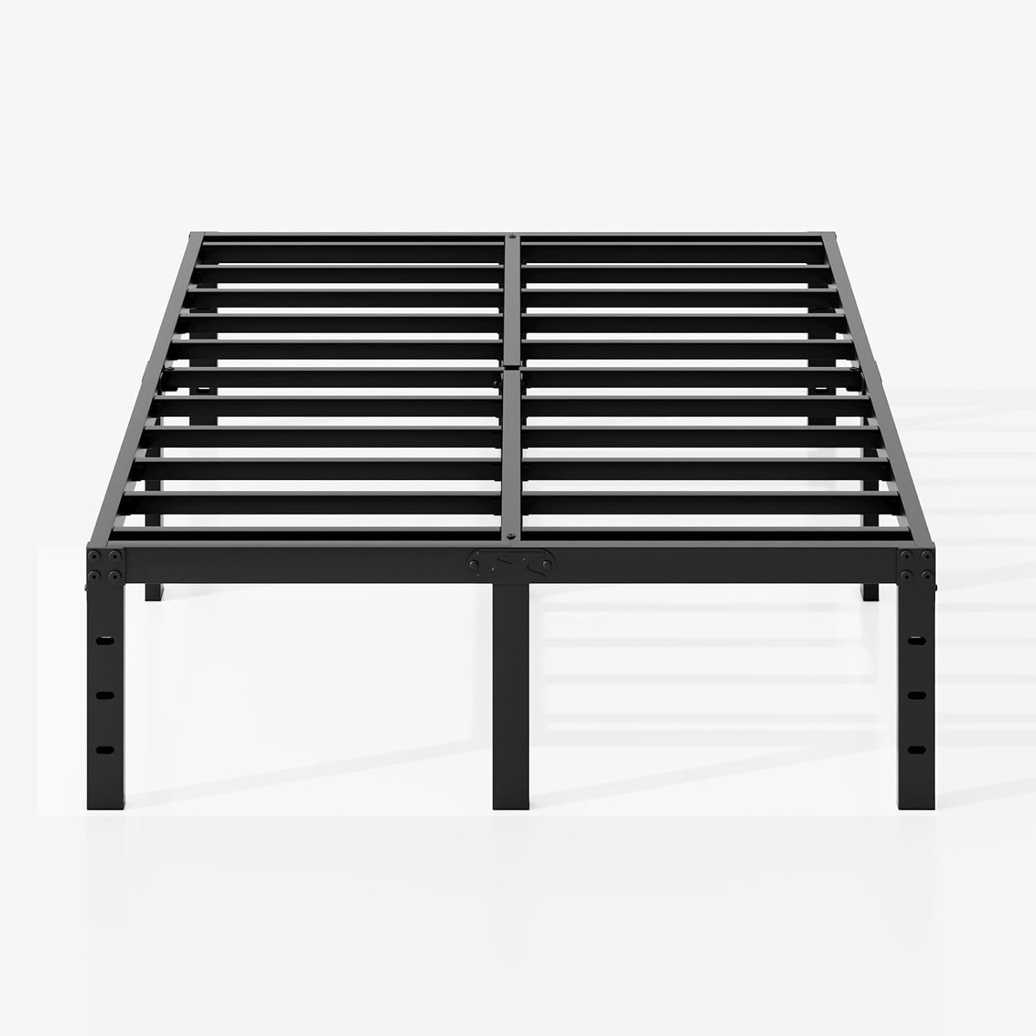 Bed Frame Platform, Metal King Size Bed Frames No Box Spring Needed ...