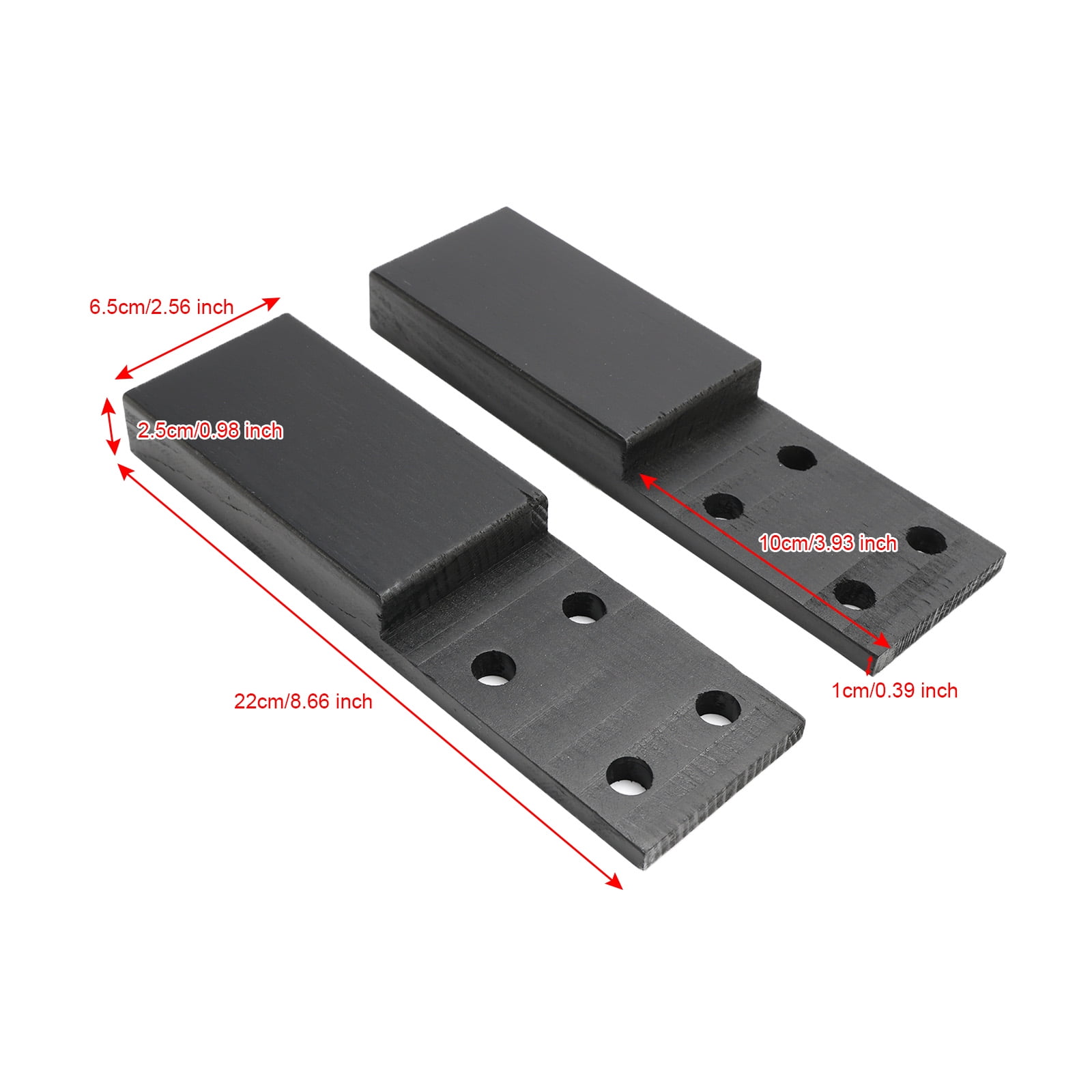 Bed Frame Replacement Legs Set of 2, 5-Inch - Walmart.com