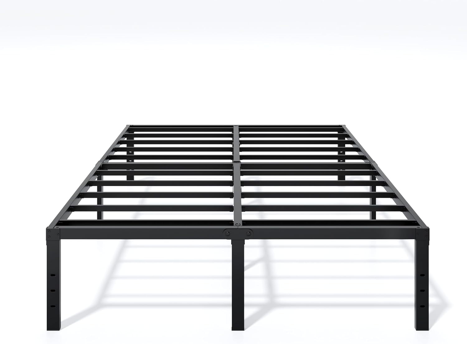 Bed Frame Size - 16 Inch Heavy-Duty Platform Bed Frame No Box Spring ...
