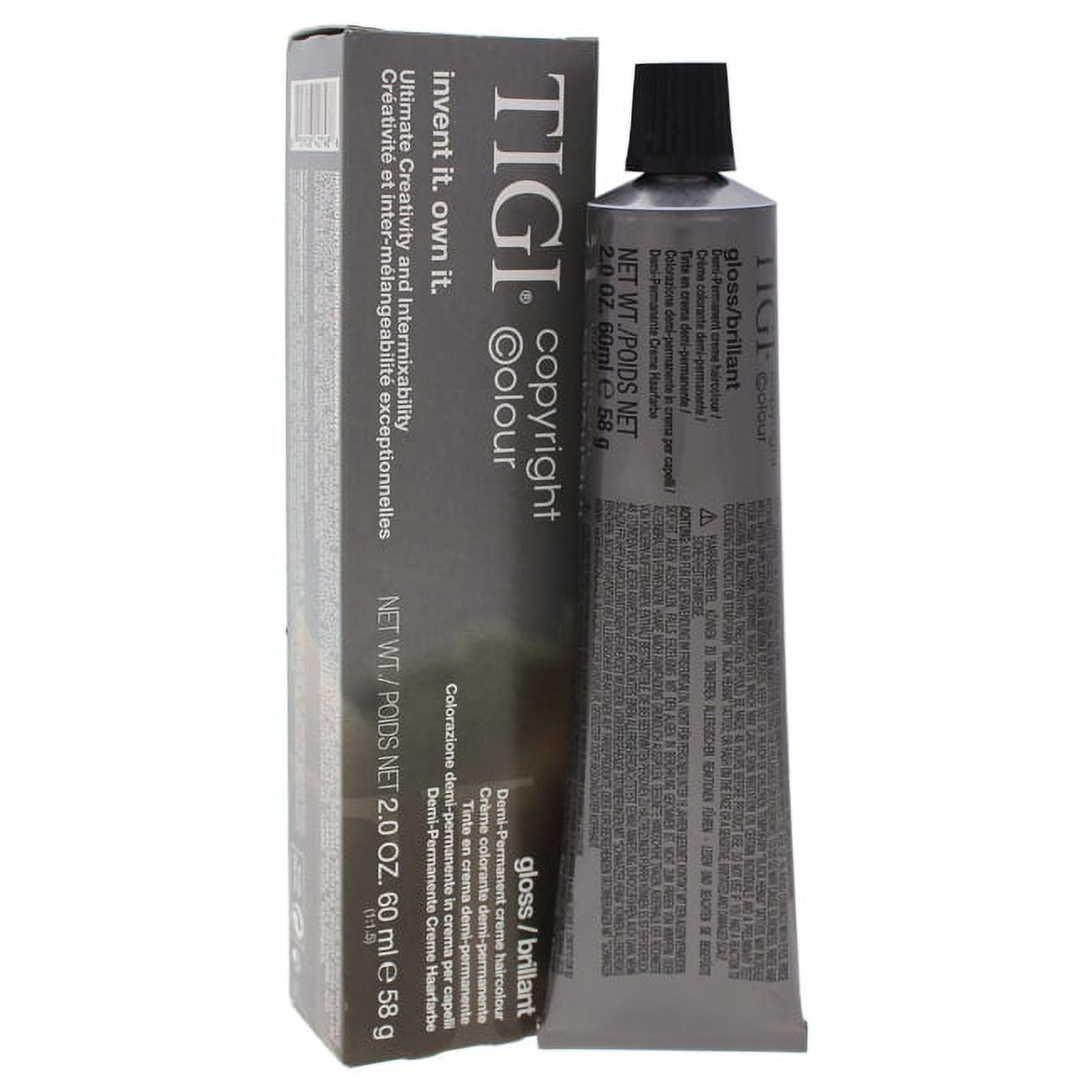 Tigi Copyright - Colour Gloss Creme Hair Color - # 5/07 Light Natural ...
