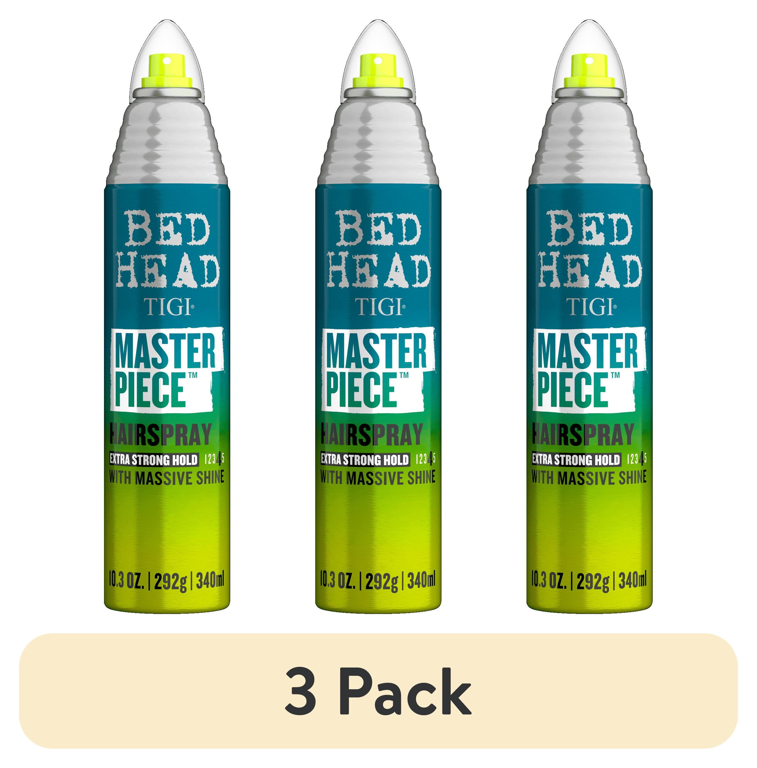 (3 pack) Bed Head by TIGI Masterpiece Shiny Hairspray with Strong Hold ...