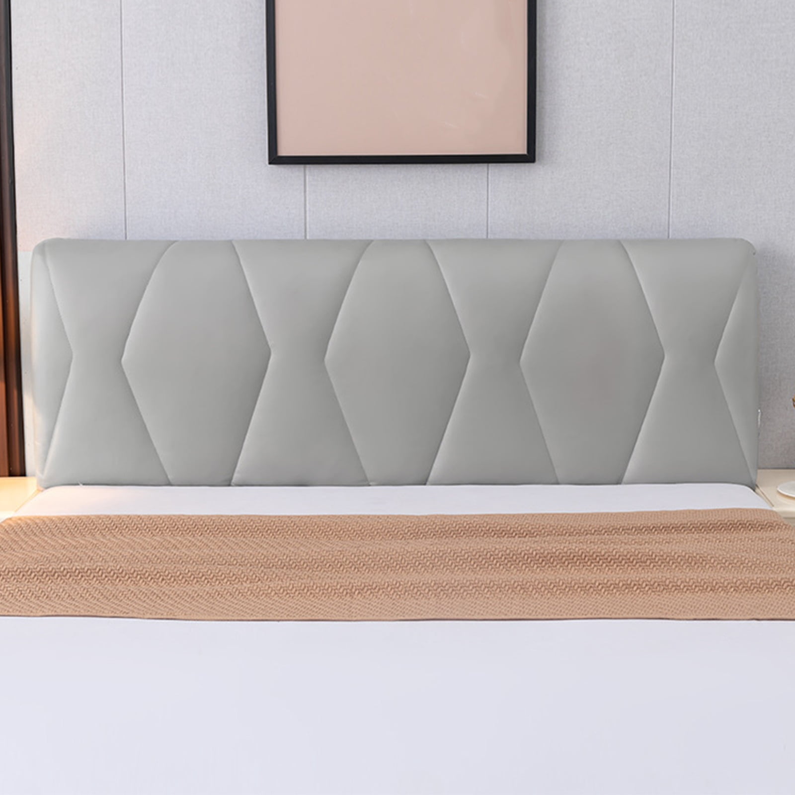 Bed Headboard Cover, Stretch Bed Headboard Covers, All-Inclusive ...