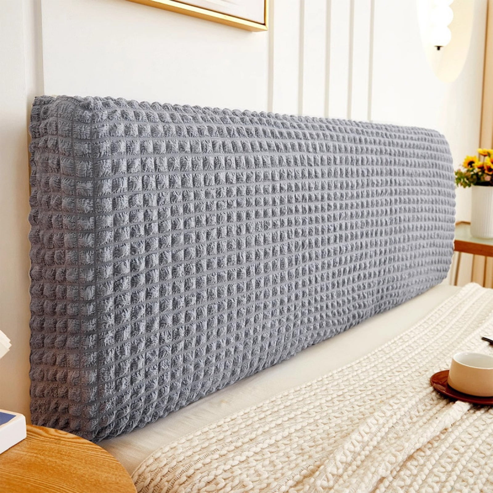 Bed Headboard Protector, Bed Headboard Cover, All-Inclusive Headboard ...