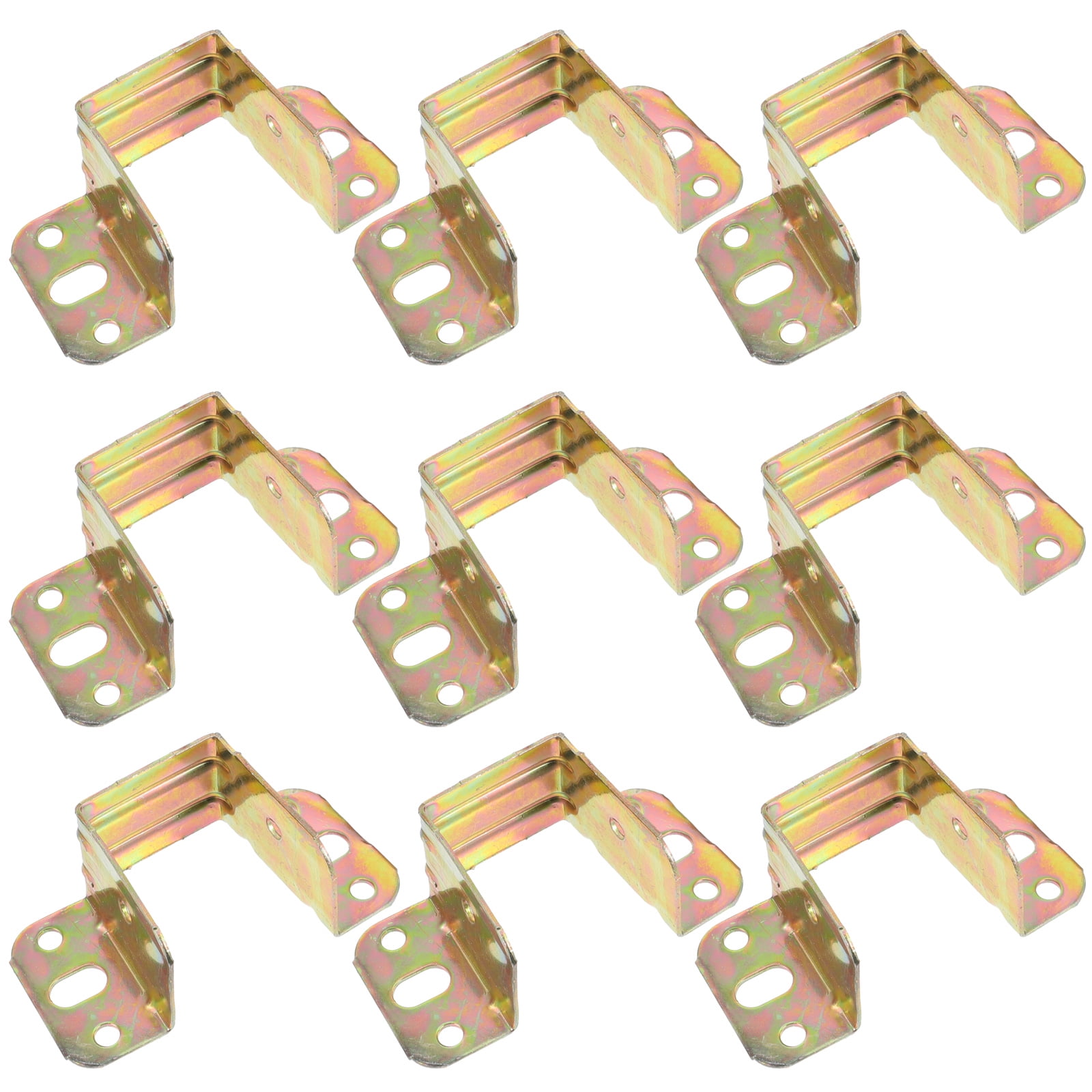 Bed Hinge Connector 10 Pcs Furniture Fixed Bracket Support Thicken ...