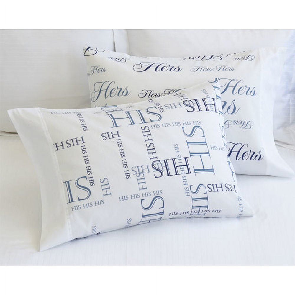 Bed Hog Inc. His and Hers Pillowcase (Set of 2) - Walmart.com