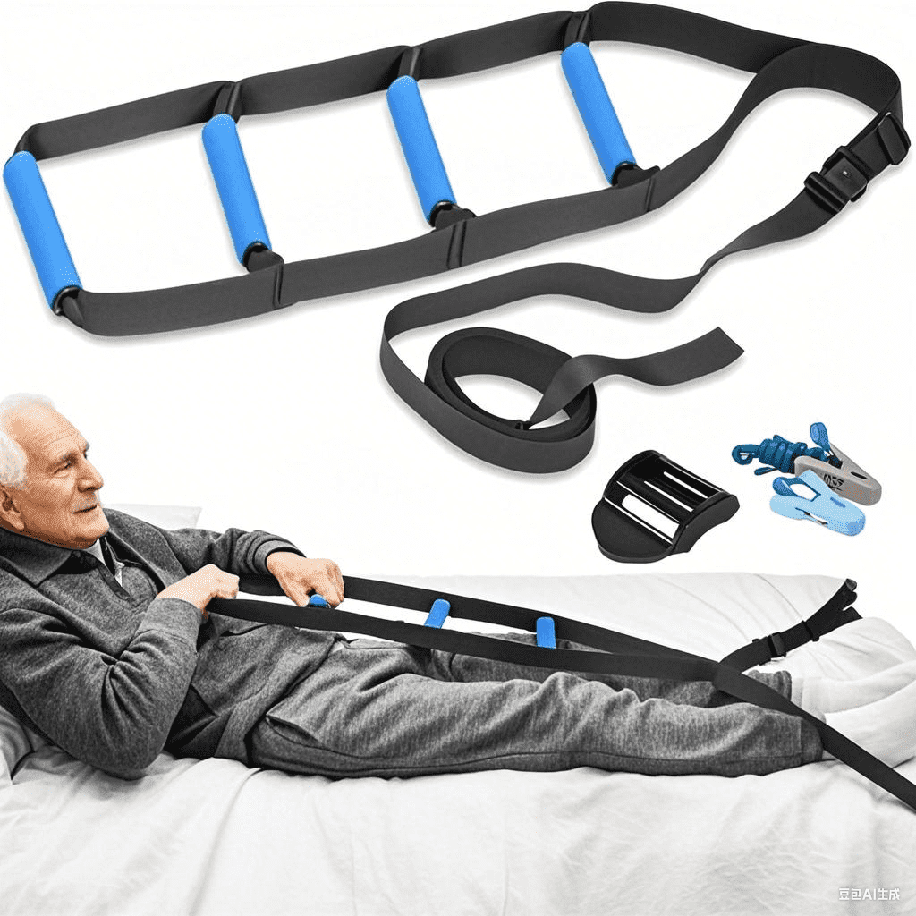 Bed Ladder Assist - 4 Handle Mobility Aid for Elderly/Disabled ...