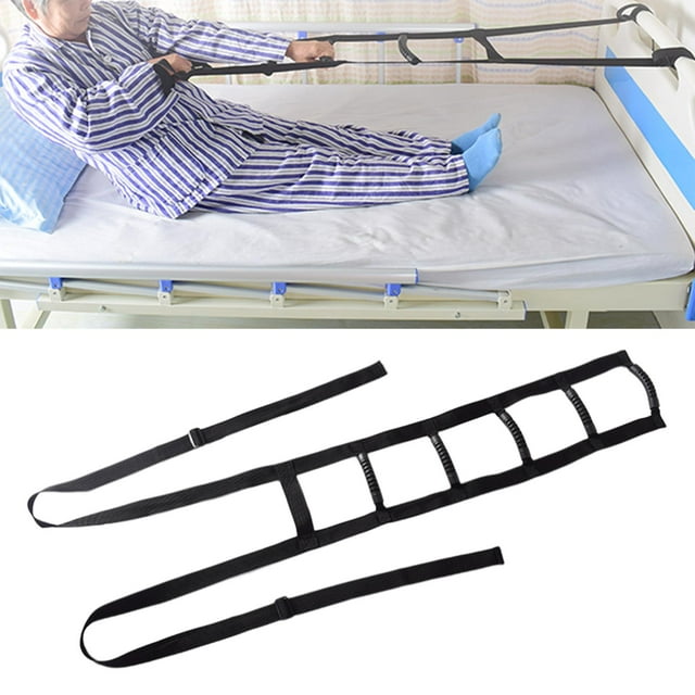 Bed Ladder Assist Strap 6 Handles Adjustable Handle Rope Ladder Helper ...