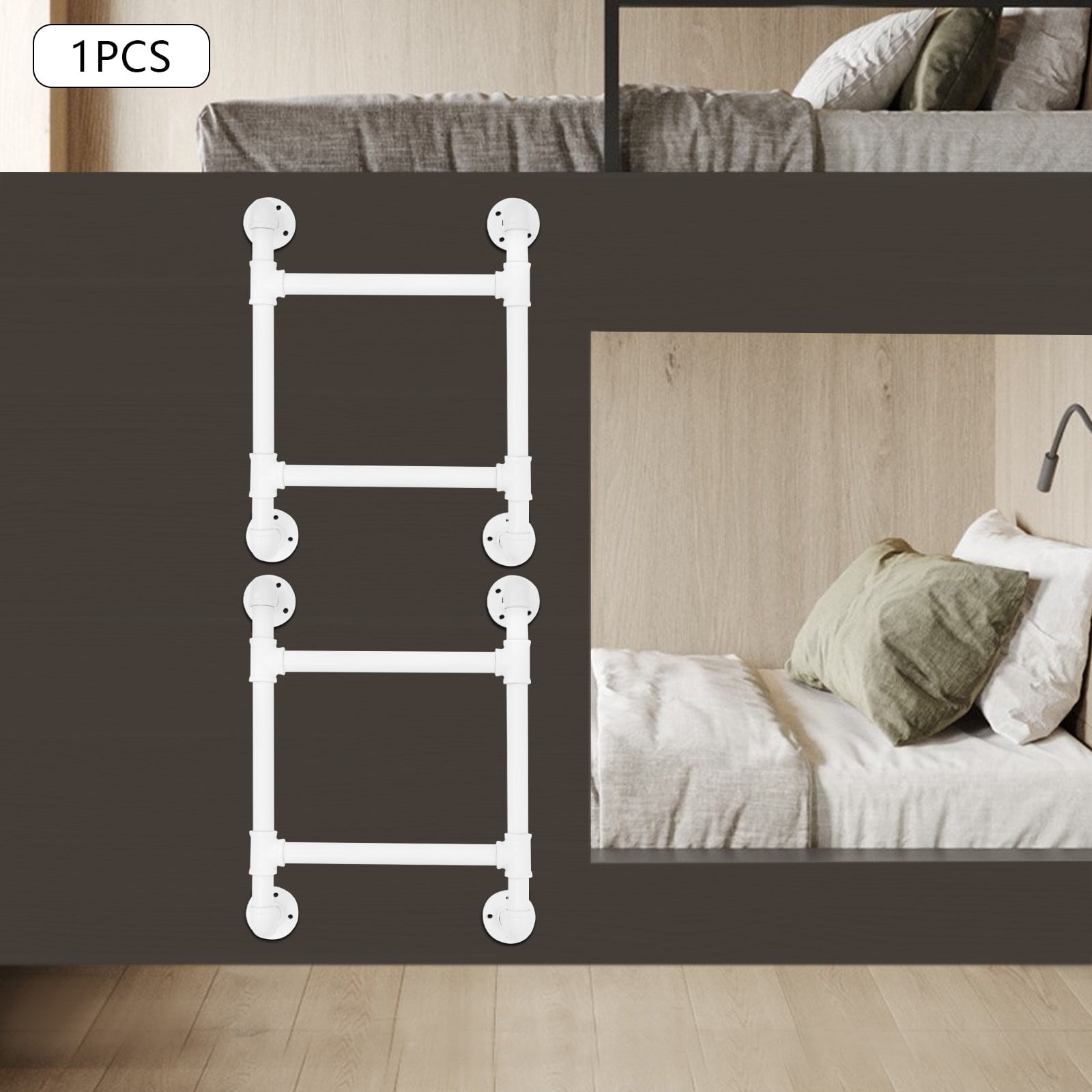 Bed Ladder, Wall-Mounted Ladders, 2-Step Ladder for RVs, Lofts ...
