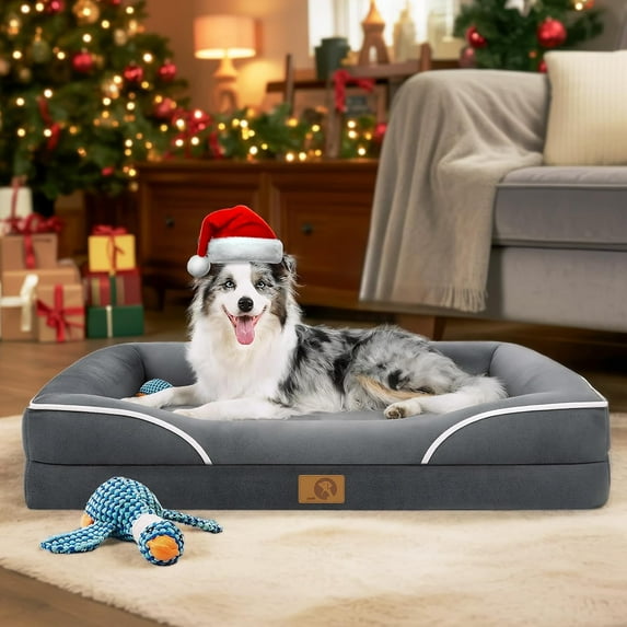 Bed Large Sized : 42x30 inch Large Dogs Bed XL Outdoor Pet Bed Sofa ...