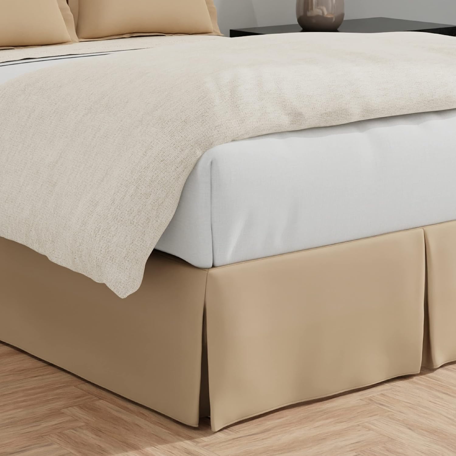 Bed Maker's Never Lift Your Mattress Wrap-Around Bed Skirt, Classic ...