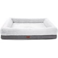 Bed for Medium Dogs, Bolster Sides Dogs Sofa Bed with Removable ...
