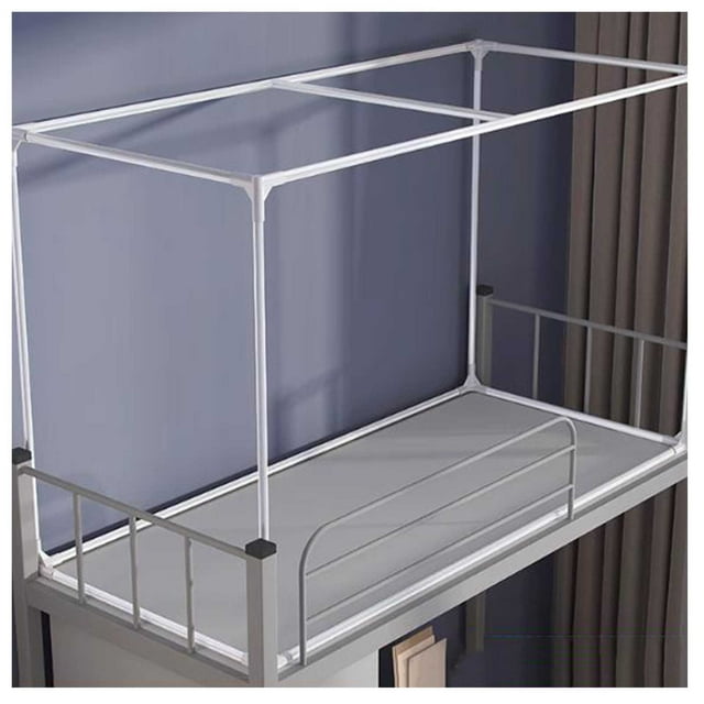 Bed Netting Canopy Frame,Retractable Mosquito Net Bed Frame,Adjustable ...