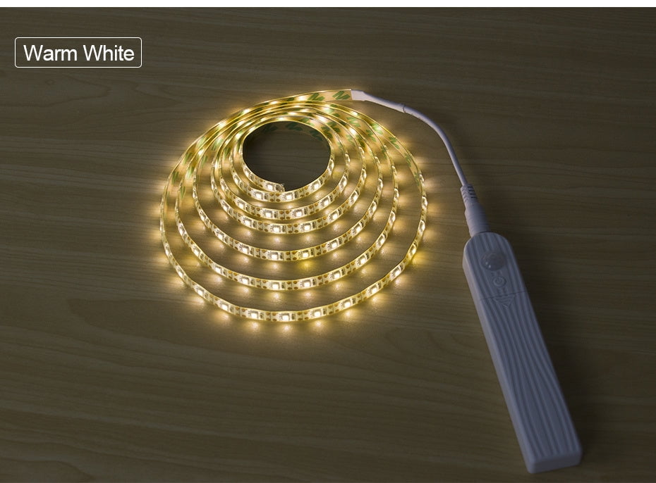 Under Bed Night Light Motion Sensor Activated 30 LED Flexible Light ...