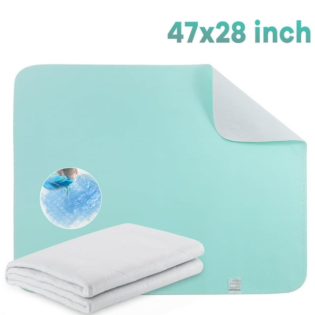 ZPL Reusable Incontinence Bed Pad, Super Absorbency Protective ...