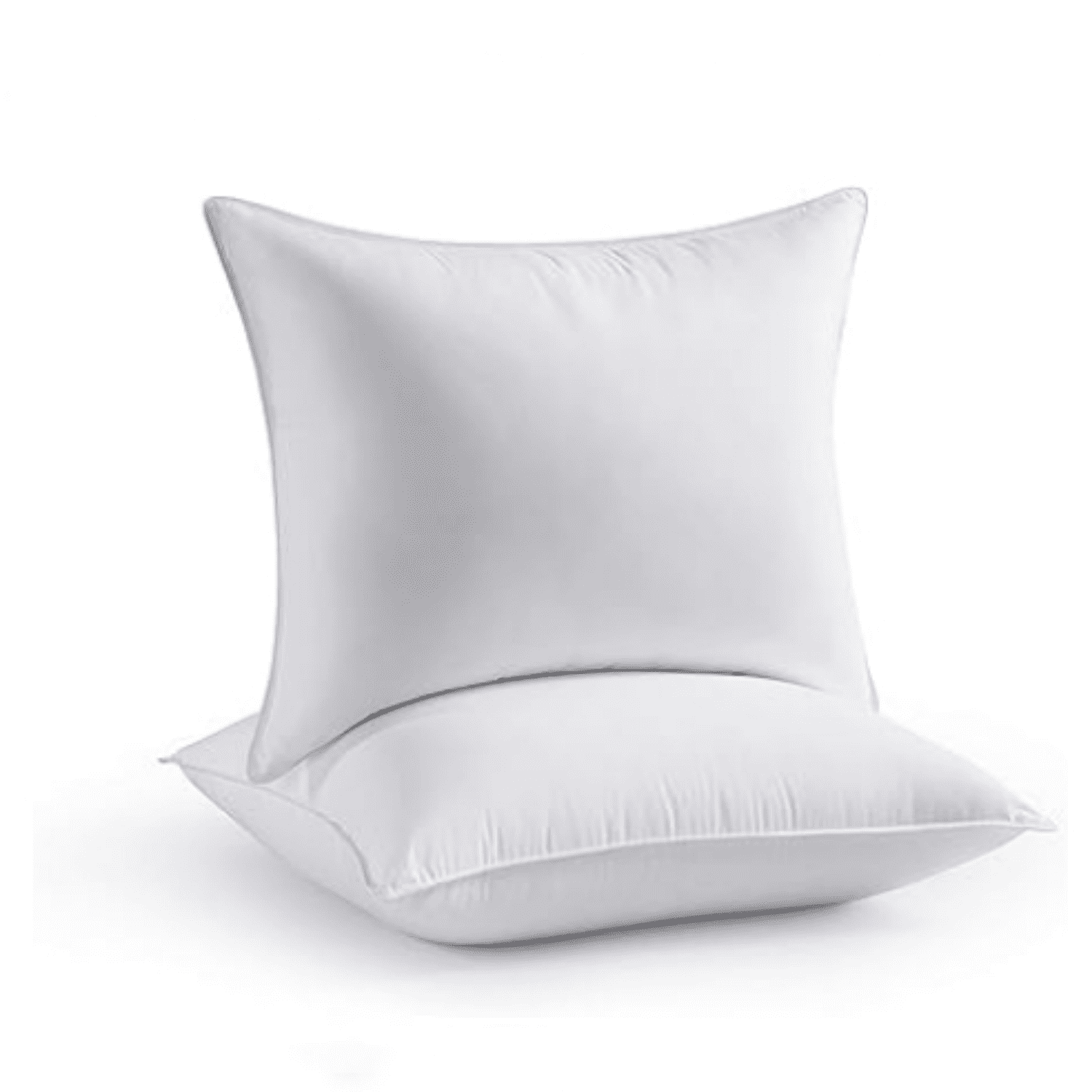 Bed Pillow Standard Size Set of 2, Shams Insert 20 x 26 inch, Down ...