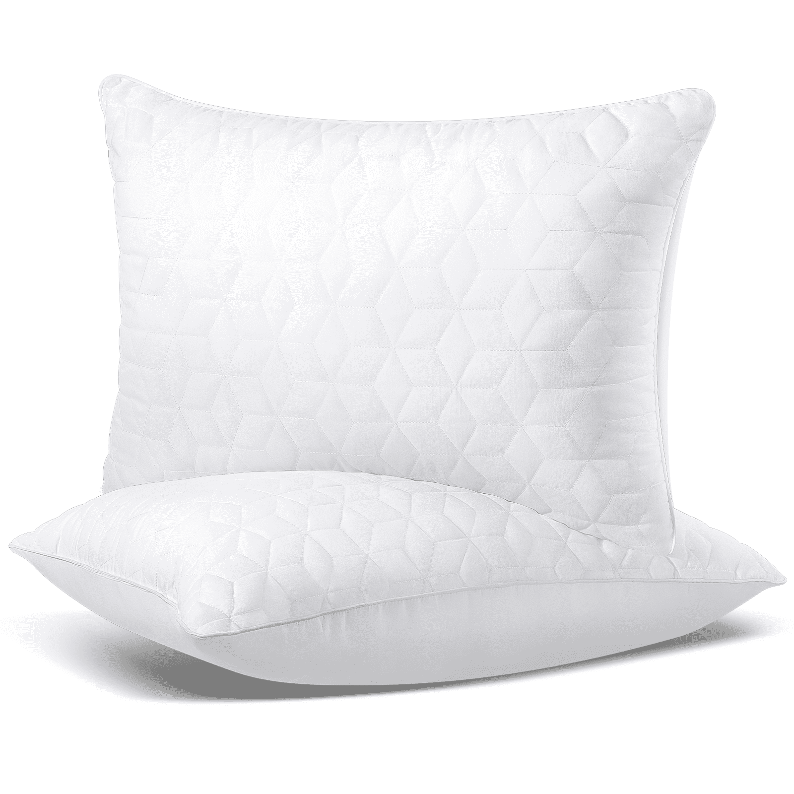 Bed Pillows, Pillows for Bed, Down Alternative Gel Cooling Pillow ...