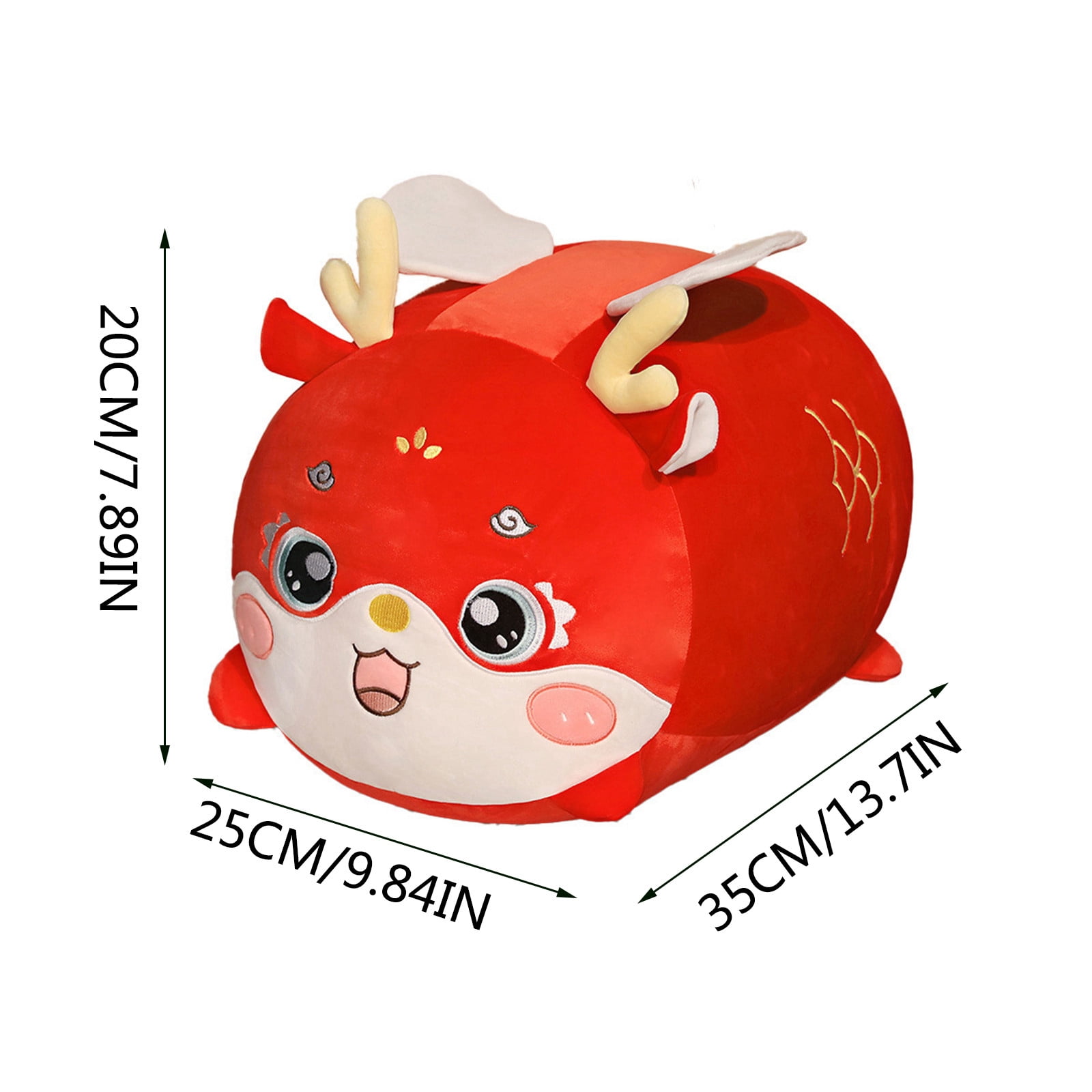 Bed Pillows for Sleeping,Soft Dragon Plush Pillow Cute Dragon Stuffed ...