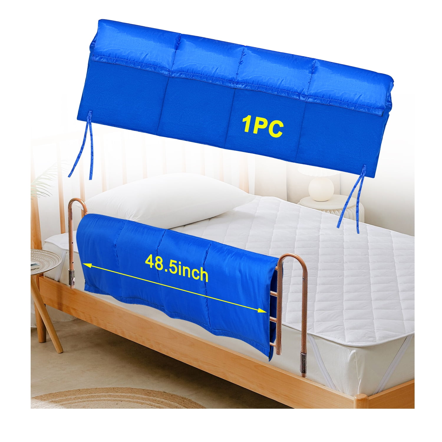 Bed Rail Covers for Hospital Bed, Foam Padding Bumper Pads for Seniors ...