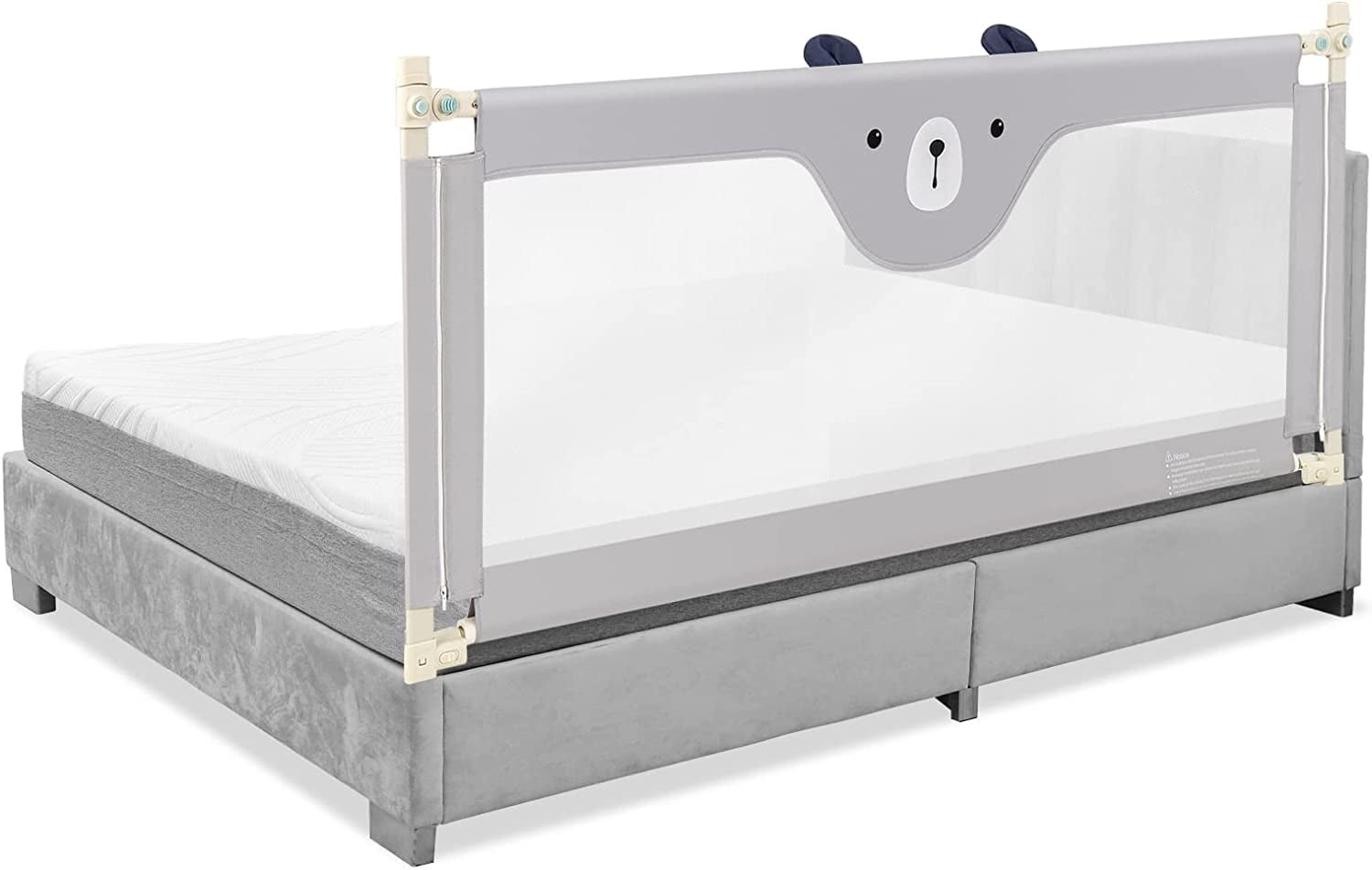 Bed Rail for Toddlers, 69-in Extra Long, Portable Safety Bed Guardrail ...