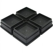 "Slipstick Sturdy Heavy-Duty 2"" Lift Furniture Risers, Adds 2 inches ...