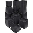 Bed Risers 12 inch Heavy Duty,Elevation in Heights 1,2,3,4,5,6,7,8,9,10 ...