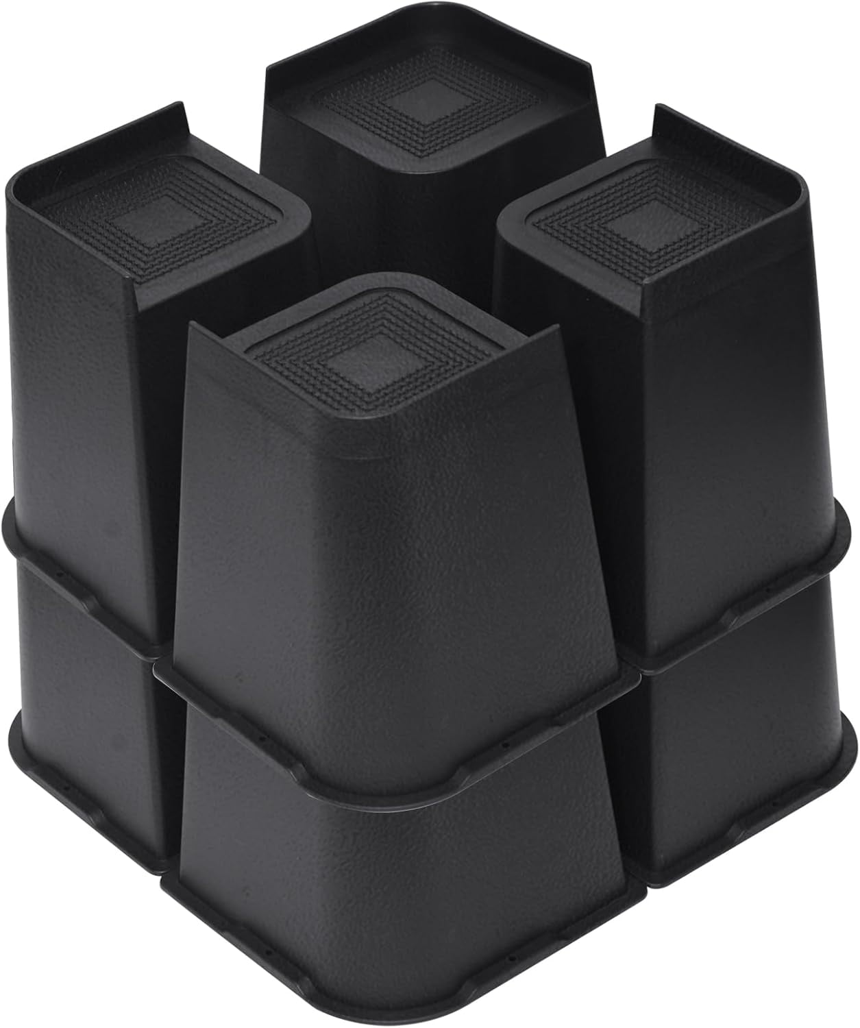 Bed Risers 2 Inch, 3 Inch, 4 Inch, 6 Inch and 8 Inch Heavy Duty ...