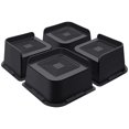 Bed Risers 2 Inch And 3 Inch Heavy Duty, Furniture Risers For Bed Desk ...