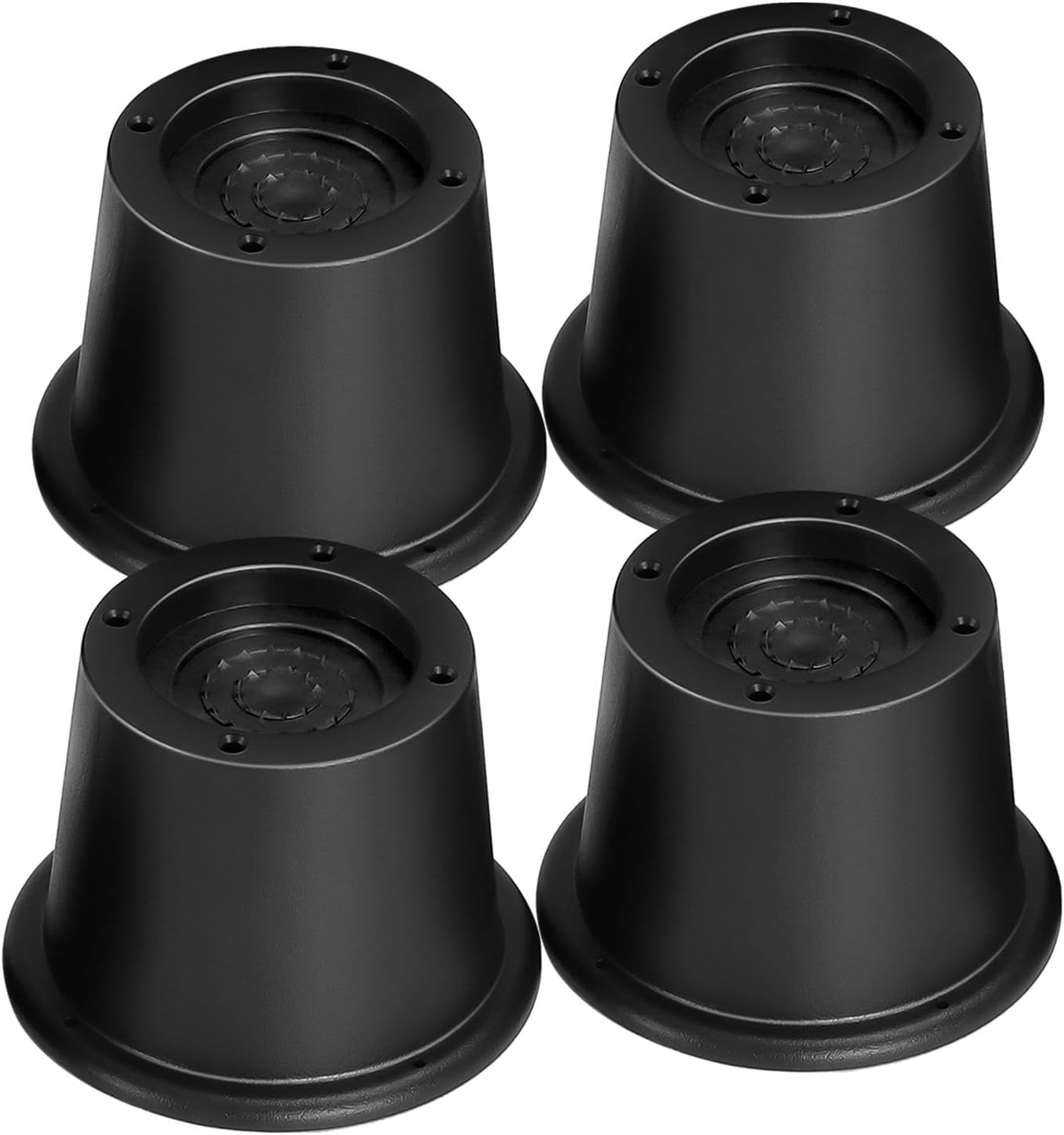 Bed Risers 2 inch, 3 Inch, Heavy Duty Round Furniture Risers Lifts 2 ...