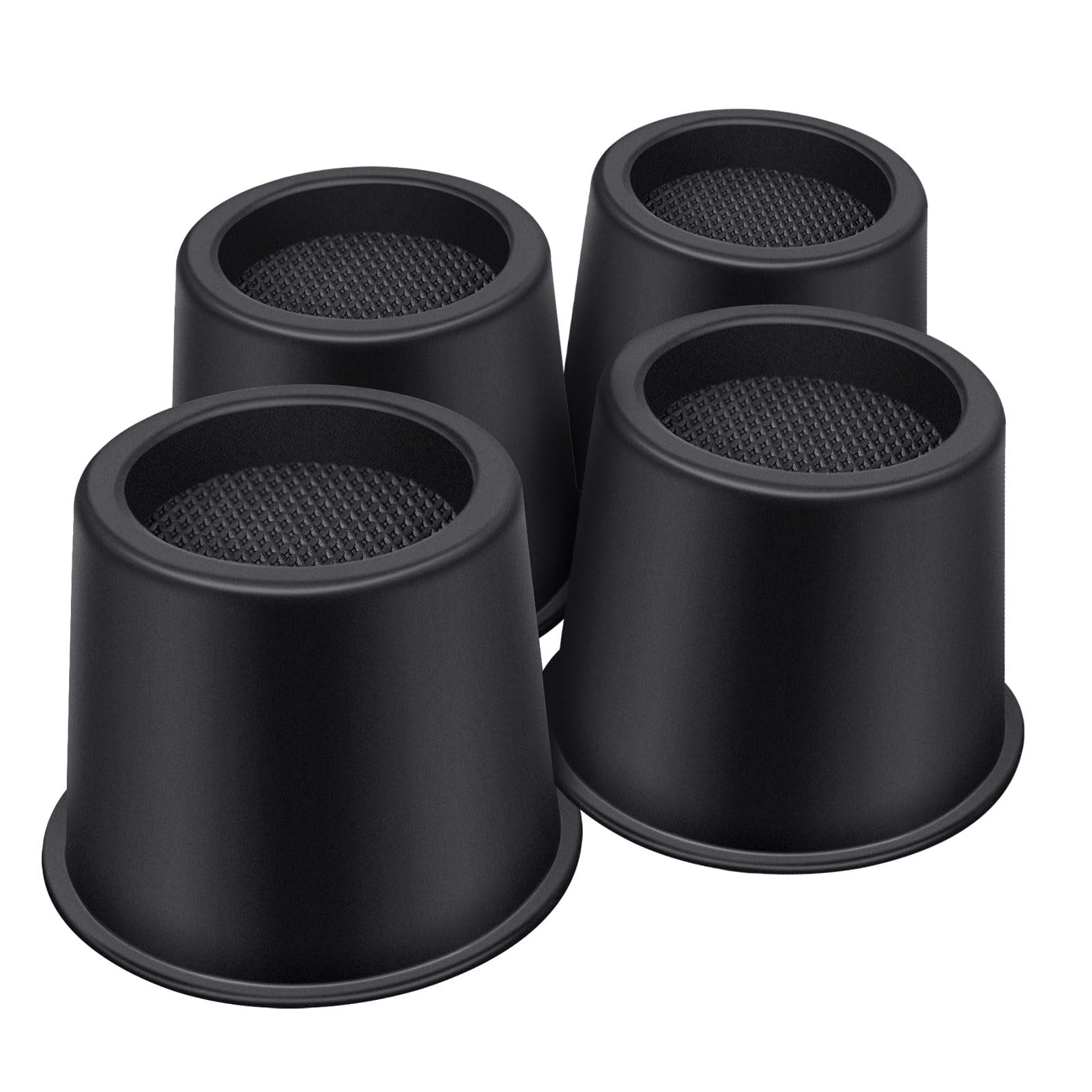 Bed Risers 4 Inch Heavy Duty, Round Furniture Risers for Bed Frame Desk ...