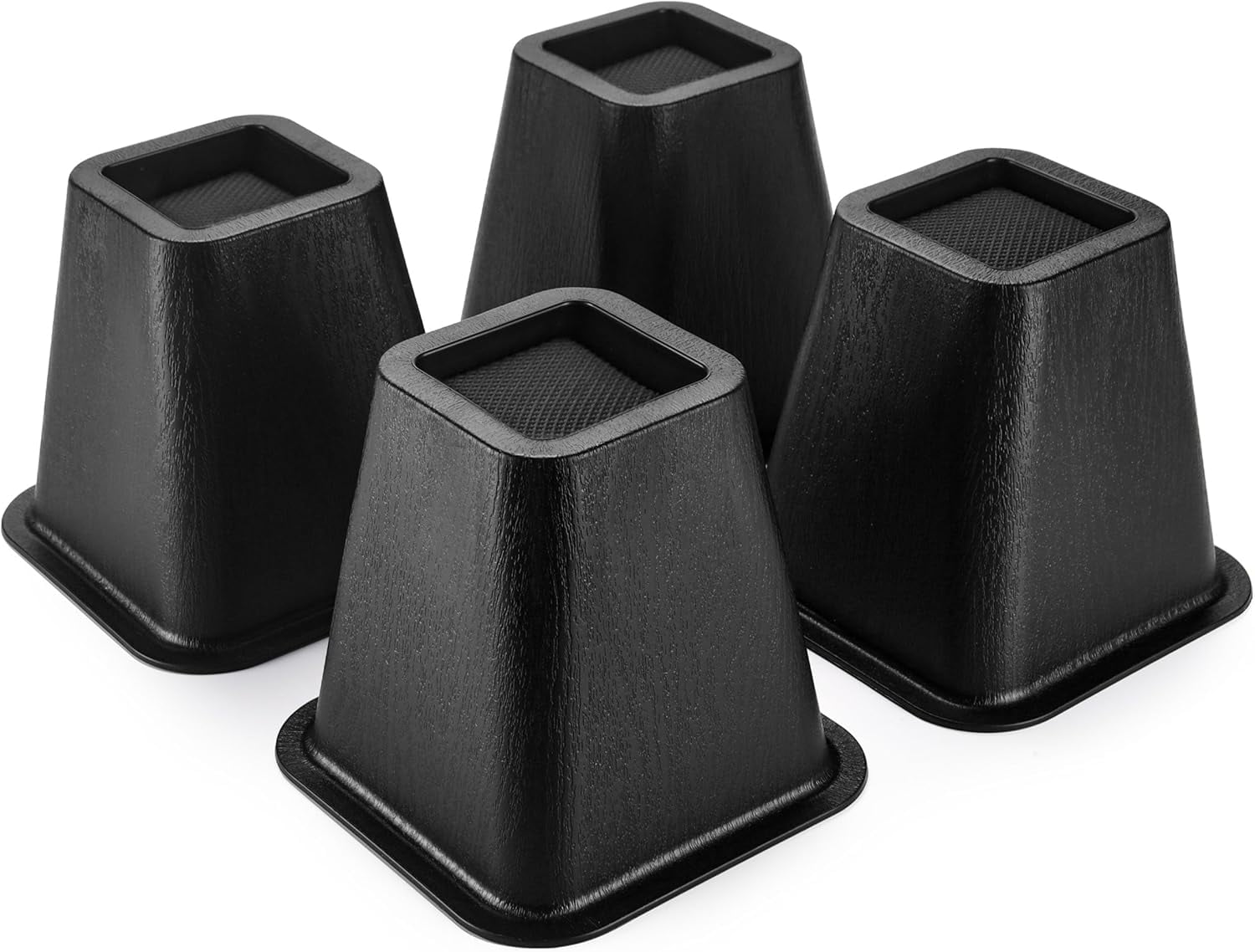 Bed Risers 6 Inch Furniture Risers for College Dorm Bed Sofa Table ...