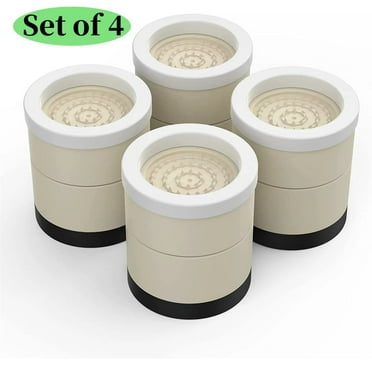 "Slipstick Sturdy Heavy-Duty 2"" Lift Furniture Risers, Adds 2 inches ...