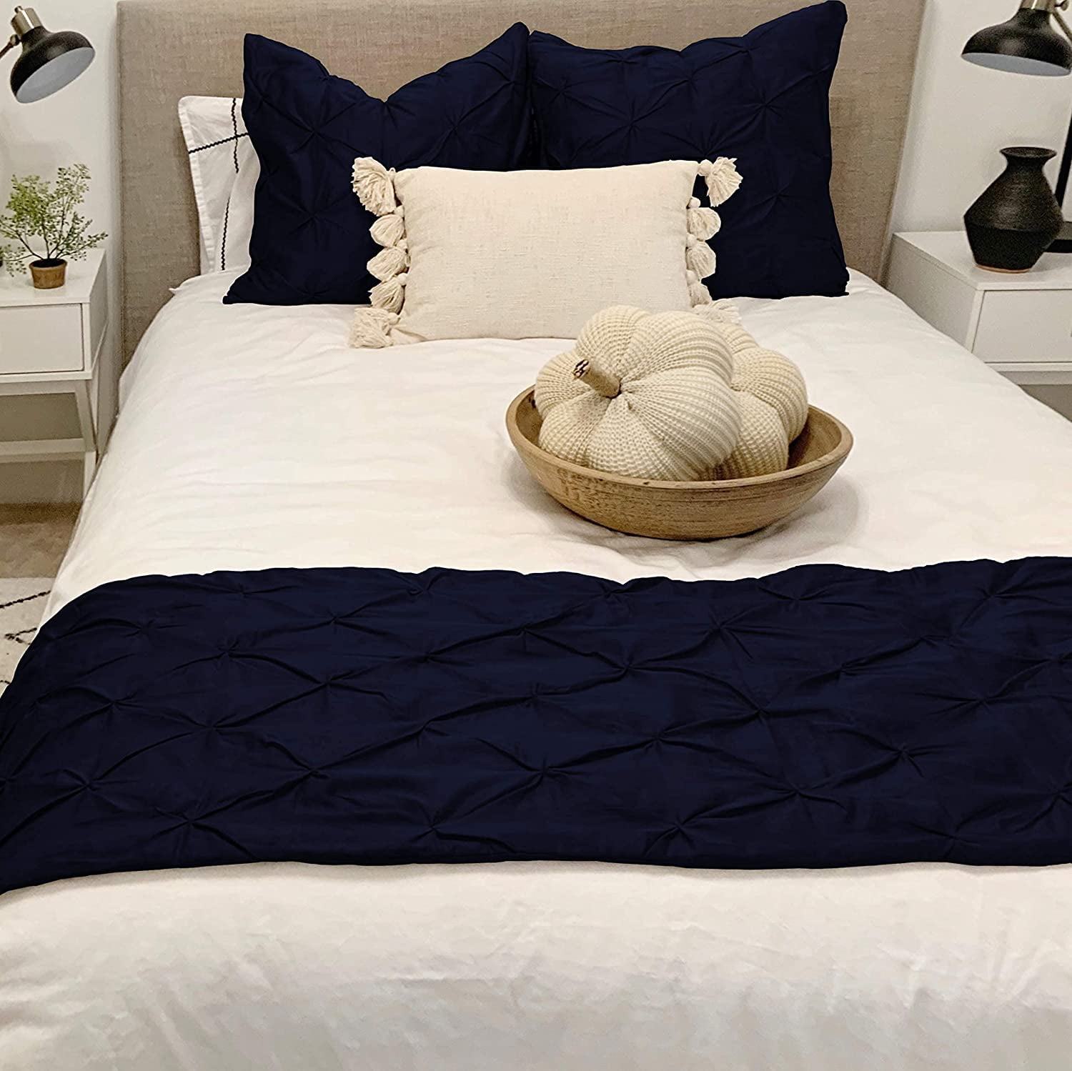 Bed Runner 1 Piece, 400 Thread Count, 100% Egyptian Cotton, Super Soft ...