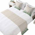 Bed Runner for King Size Bed, Vintage Flower 3 Pcs Bedding Runner Set ...