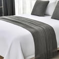 Bed Runner Scarf Bedspreads Bed Runners King Size Knitting Bed Blanket ...